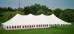 60' x 60' Single Center Pole Tent - Syracuse, NY - Taylor Rental of ...